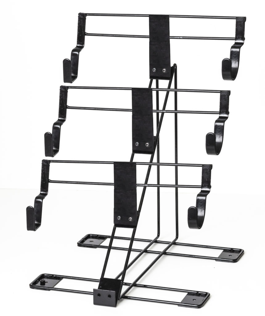 3-Bullpup/Mini Rifle Waterfall Table-Top Display w/16" Rifle Cradles ...
